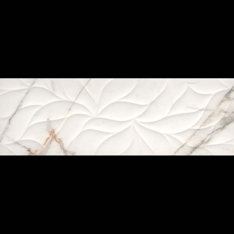 CERAMIC TILE (MARVY GLOSSY DECOFON - 30X90) - იდეალი