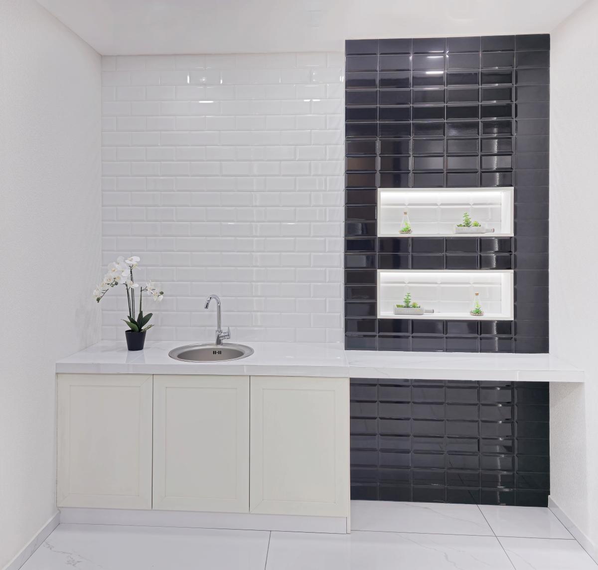 CERAMIC TILE (BLANCO BISELADO - 10X20) - იდეალი